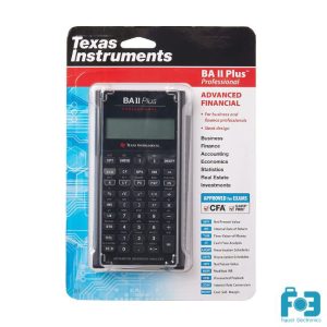 Texas Instruments BA II Plus Professional Financial Calculator | Fujael ...